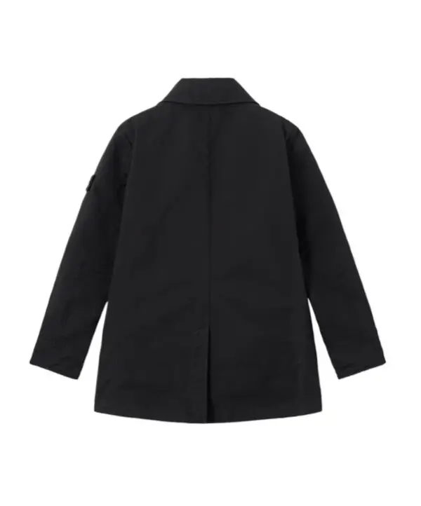 Stone Island Padded Peacoat With Anti-drop