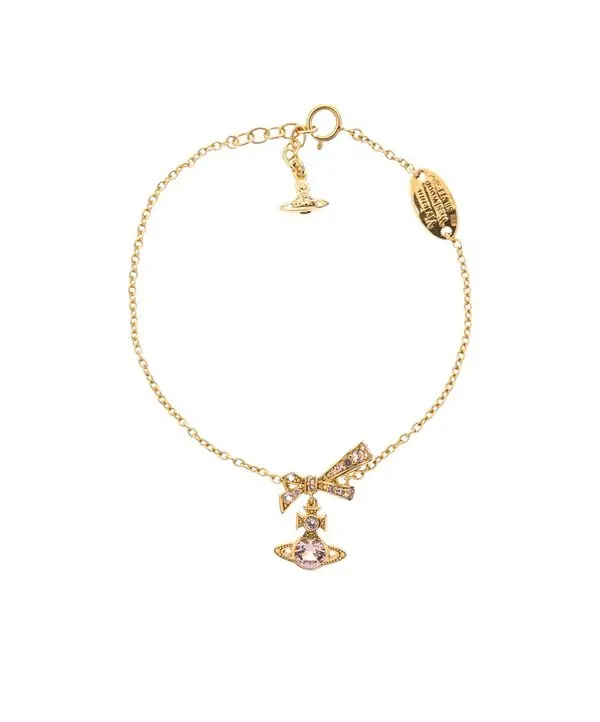 VIVIENNE WESTWOOD Angelique Orb Pendant Bracelet - Yellow