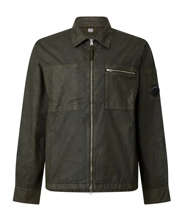 C.P. COMPANY Lapel Long-sleeve Jacket