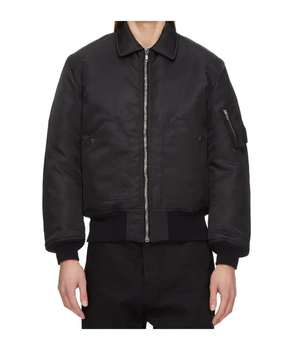 Rick Owens Fw26 Tower Flyers Jkt In Nylon Twill
