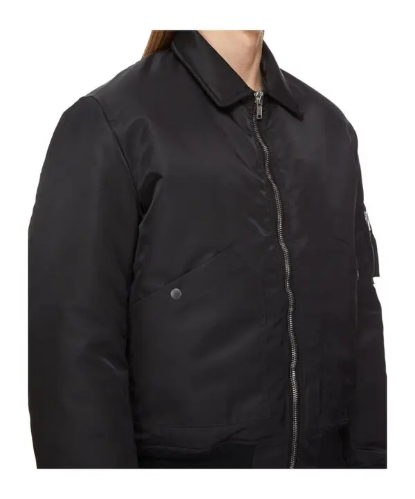 Rick Owens Fw26 Tower Flyers Jkt In Nylon Twill