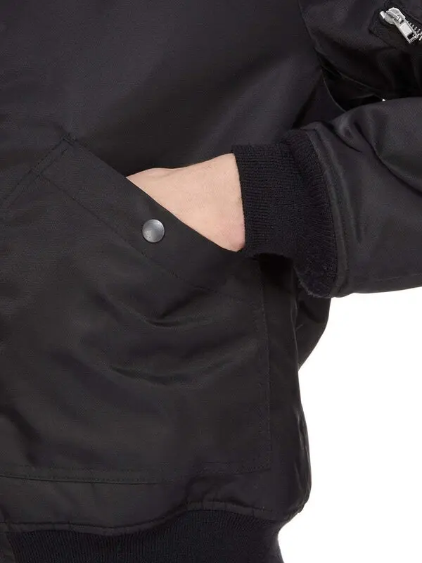 Rick Owens Fw26 Tower Flyers Jkt In Nylon Twill