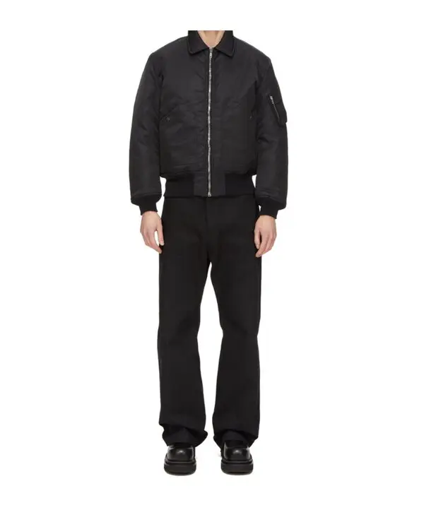 Rick Owens Fw26 Tower Flyers Jkt In Nylon Twill