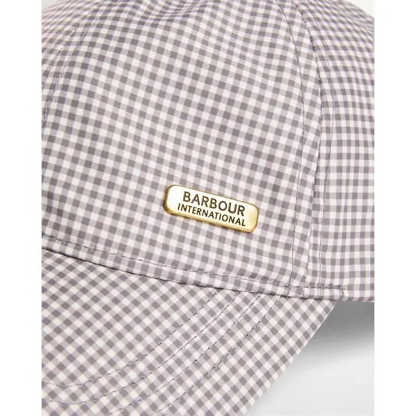 Barbour Check Baseball Cap