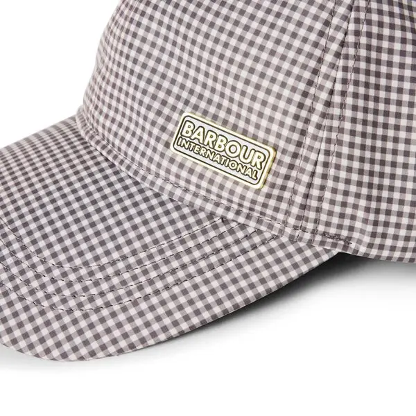 Barbour Check Baseball Cap