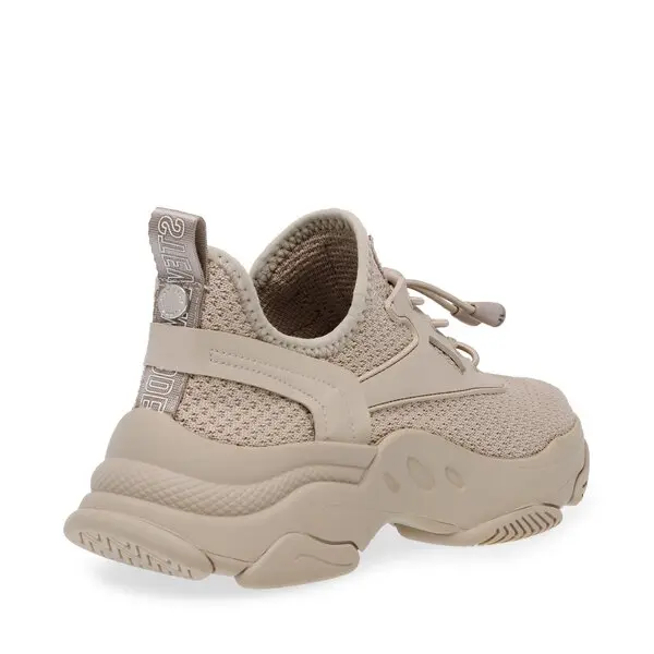 Steve Madden Patchwork Sneakers - Nude