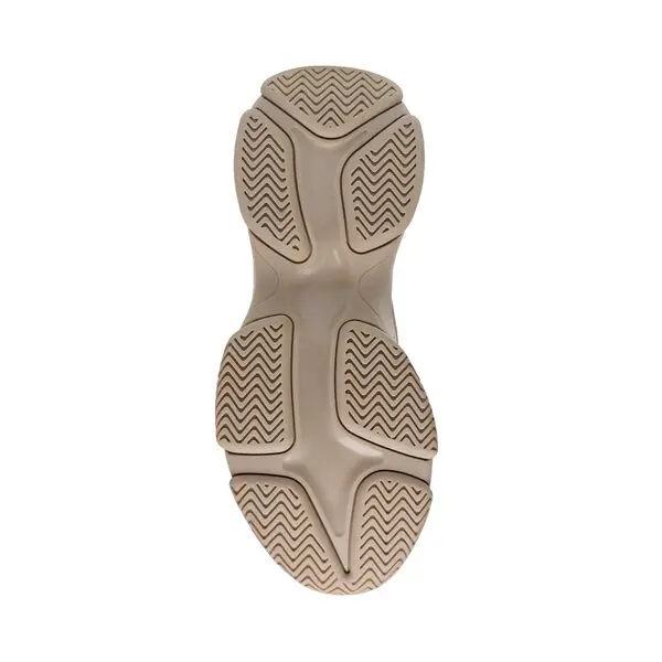 Steve Madden Patchwork Sneakers - Nude