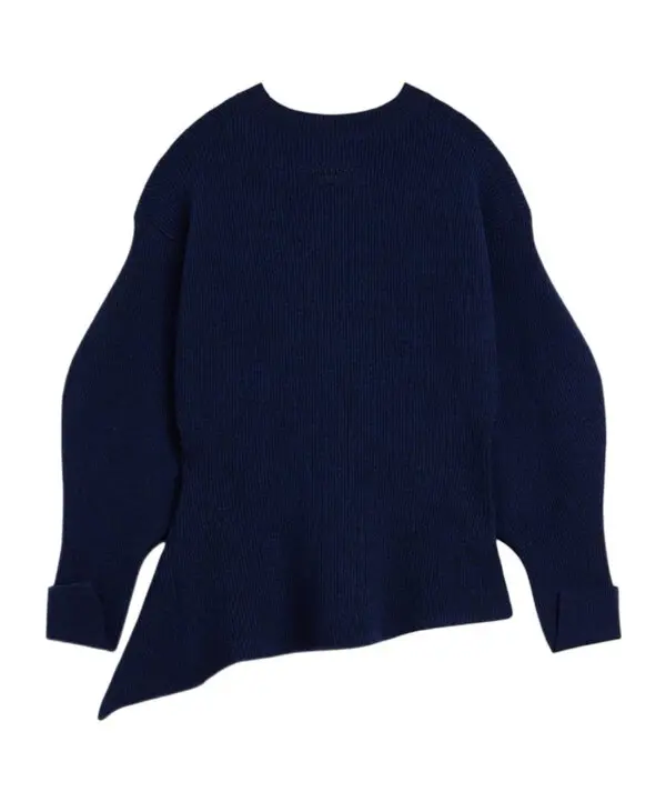 Givenchy Asymmetric Long Knitted Sweater
