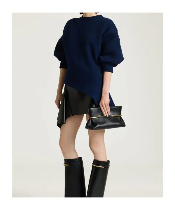 Givenchy Asymmetric Long Knitted Sweater