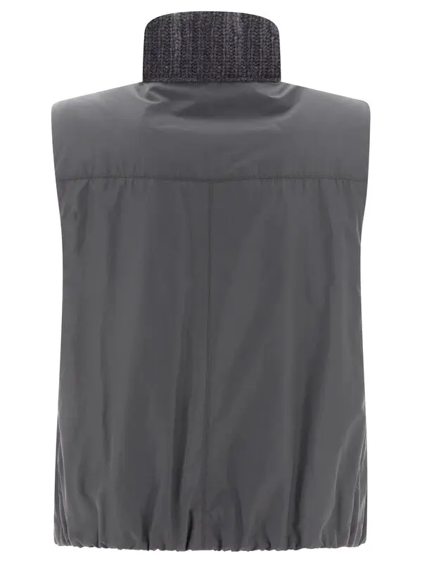Brunello Cucinelli Reversible Zip-up Gilet