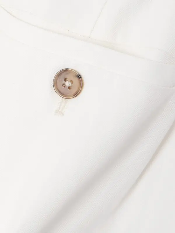 Loulou De Saison Pleated Twill Straight-leg Trousers