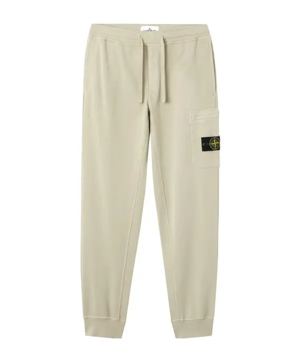 Stone Island Slim-fit Joggers With Cargo Pocket