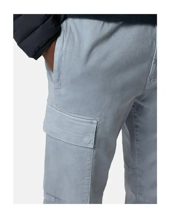 Stone Island Regular-tapered-fit Jogger Trousers With Elastic Waist - Ashes