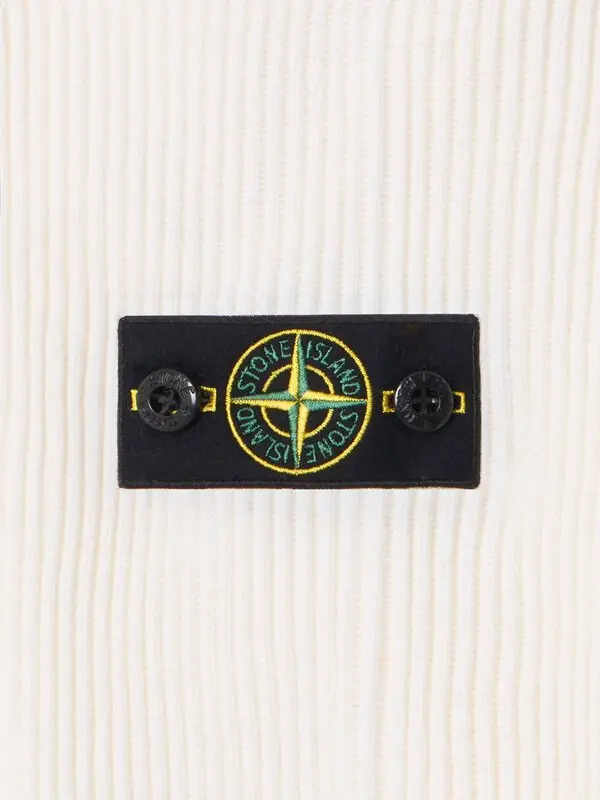 Stone Island Regular-fit Crewneck Jumper With Fine-ribbed Trims
