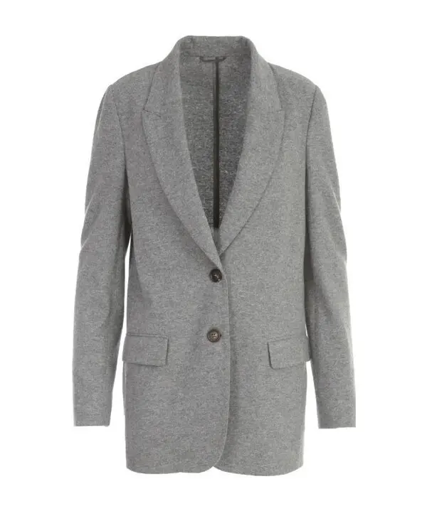 Brunello Cucinelli Longline Single-breasted Coat