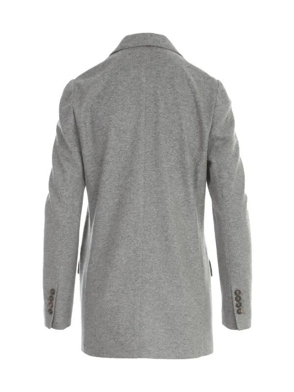 Brunello Cucinelli Longline Single-breasted Coat