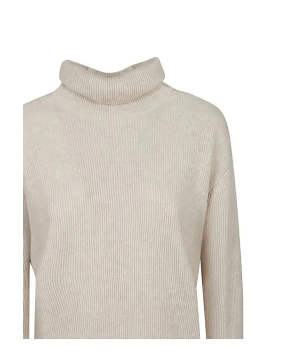 Brunello Cucinelli High Neck Knitted Jumper
