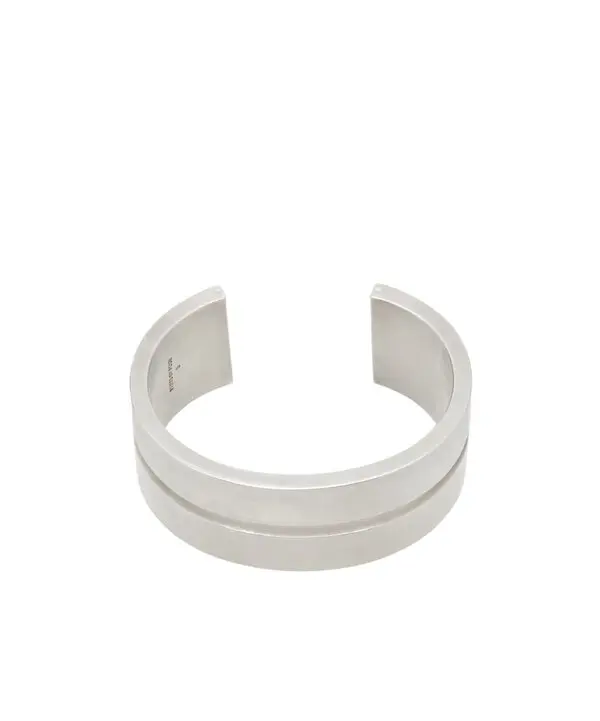 PARTS OF FOUR Ultra Reduction Slit Bracelet - Acid Silver