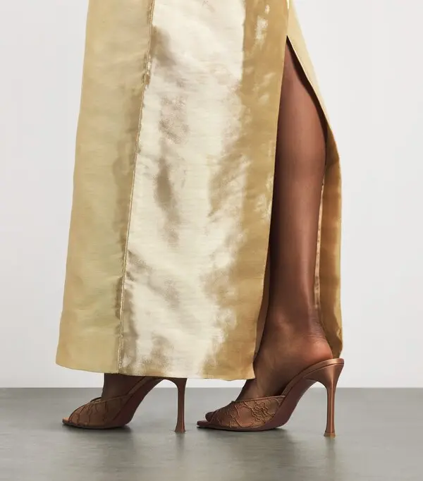 Cult Gaia Satin Strapless Ficklin Gown