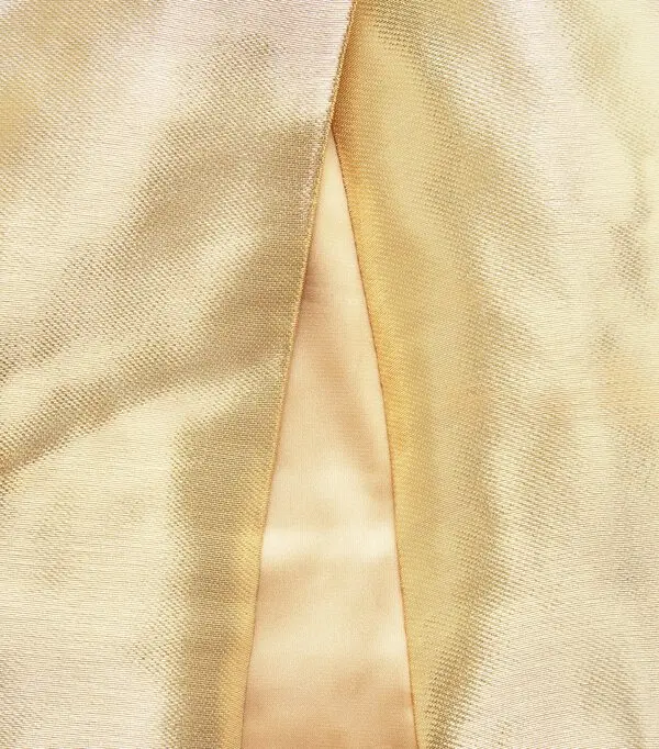 Cult Gaia Satin Strapless Ficklin Gown