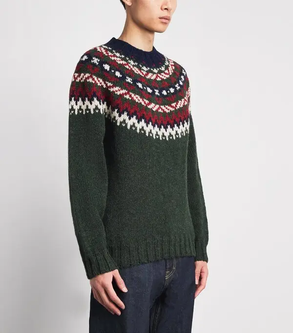 Barbour Wool Scottish-made Fair Isle Sweater