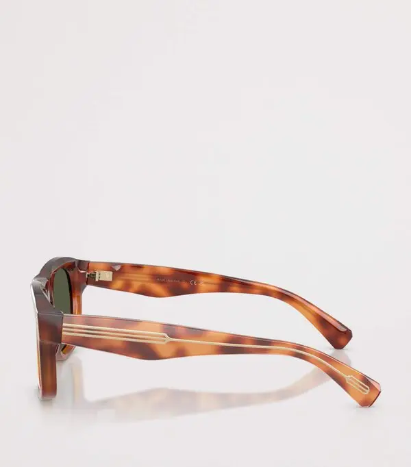 Brunello Cucinelli Acetate Alke Pillow Sunglasses - Brown