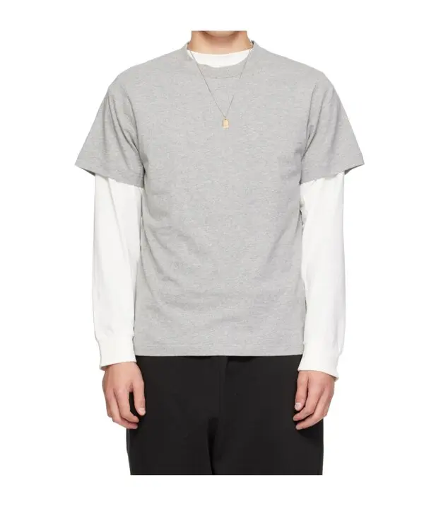 ENTIRE STUDIOS Short-sleeved Crewneck T-shirt - Gray