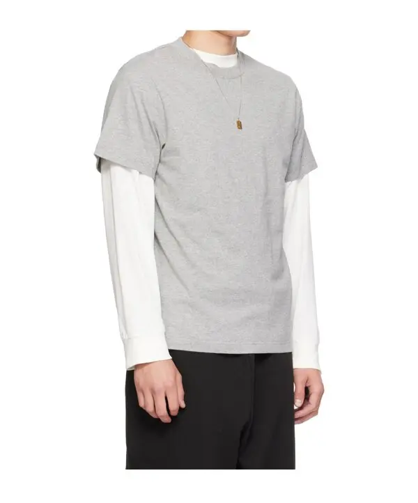 ENTIRE STUDIOS Short-sleeved Crewneck T-shirt - Gray