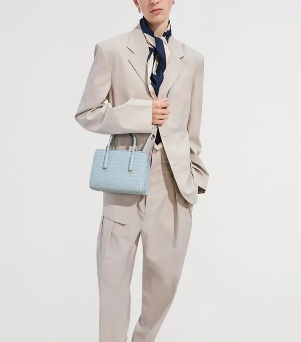 Bottega Veneta Baby Leather Barbara Tote Bag