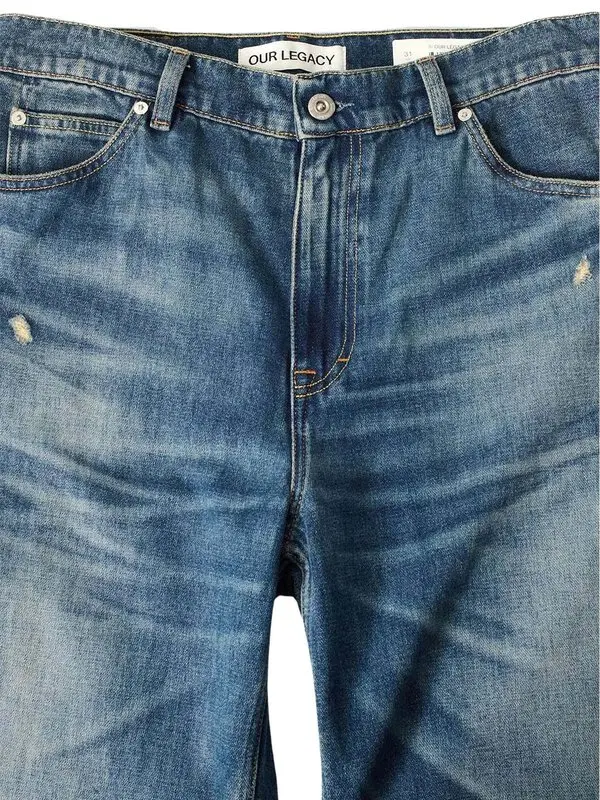 Our Legacy Vast Cut Distressed Jeans