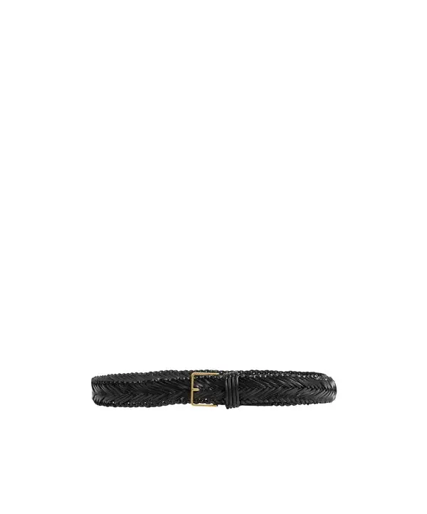 THE ROW Fisherman Belt - Black