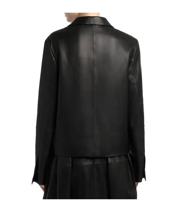 TOTEME Long-sleeve Leather Jacket