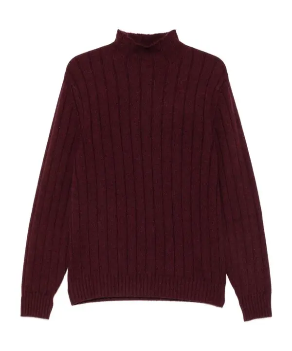 Brunello Cucinelli Ribbed Cashmere Turtleneck Sweater