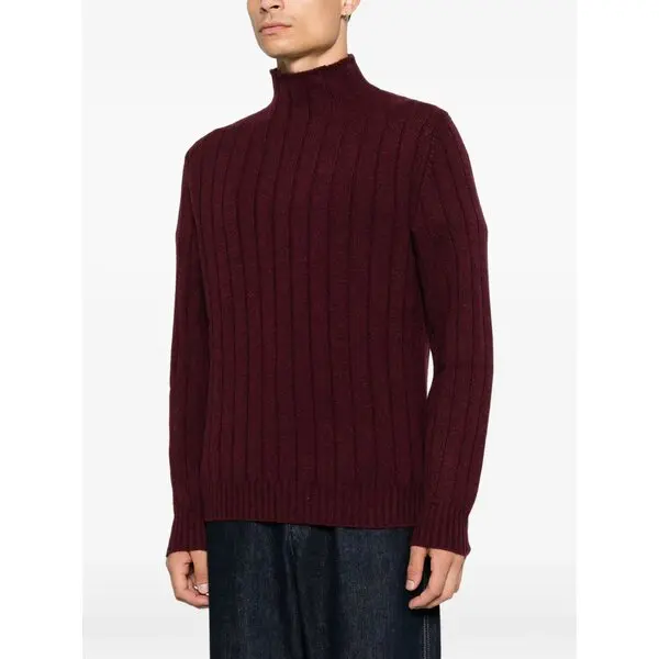 Brunello Cucinelli Ribbed Cashmere Turtleneck Sweater