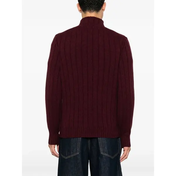Brunello Cucinelli Ribbed Cashmere Turtleneck Sweater