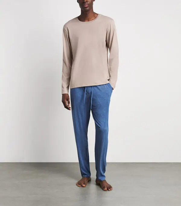 Hanro Cotton Living Long-sleeve T-shirt