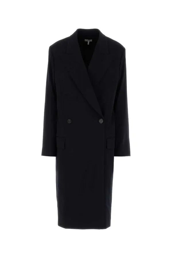 Loewe Midnight Wool Blend Coat