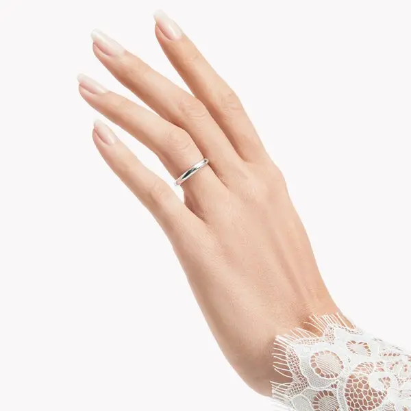 Graff D Shape Wedding Band