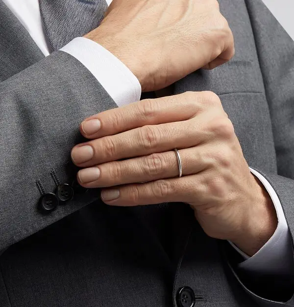 Graff D Shape Wedding Band
