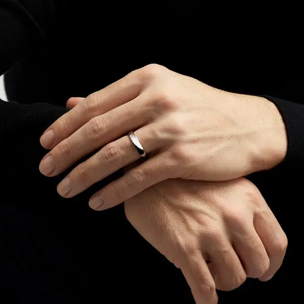 Graff D Shape Wedding Band