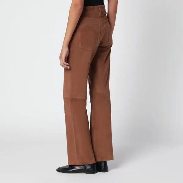 ARMA Beige Jean Trousers In Suede
