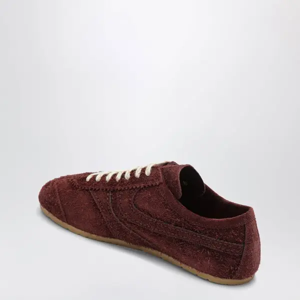 Dries Van Noten Chocolate Suede Sneakers - Brown