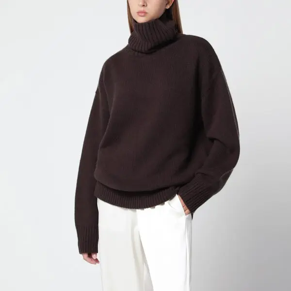 Extreme Cashmere Cashmere Turtleneck Sweater - Brown
