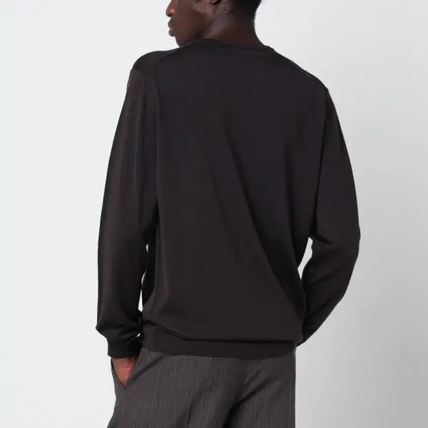 ROBERTO COLLINA Crew-neck Wool Sweater