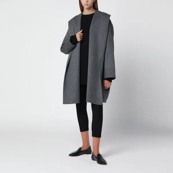 TOTEME Light Wool Hooded Coat