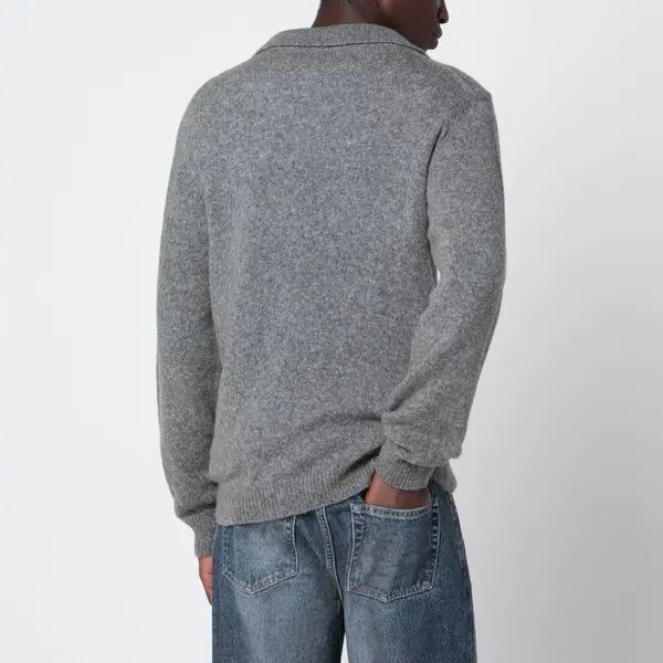 ROBERTO COLLINA Mélange Wool Sweater