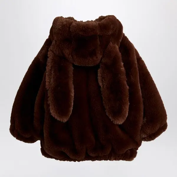 MINI RODINI Faux Fur Jacket