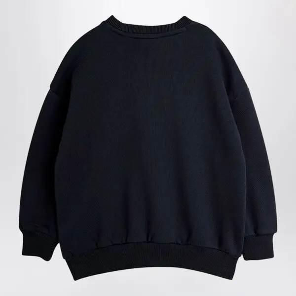 MINI RODINI Organic Cotton Sweatshirt With Rabbit