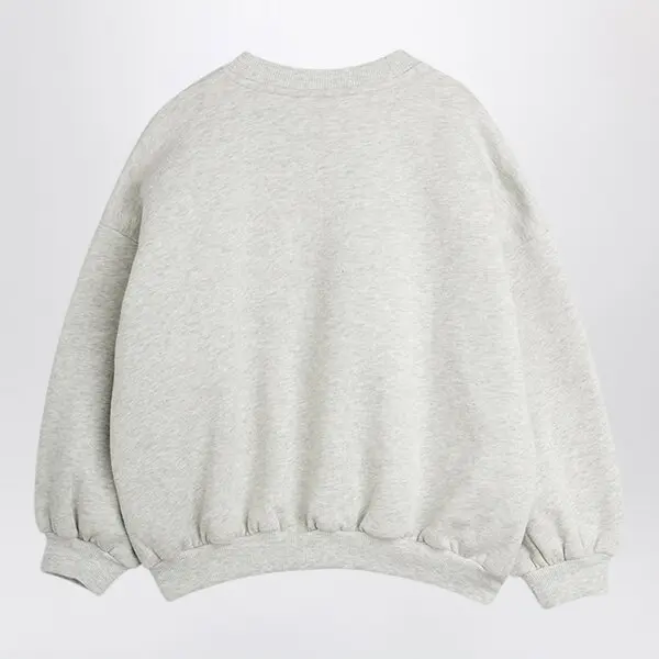 MINI RODINI Melange Sweatshirt In Organic Cotton - Grey