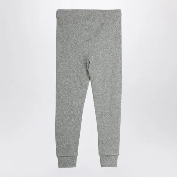 MINI RODINI Mélange Cotton-blend Leggings